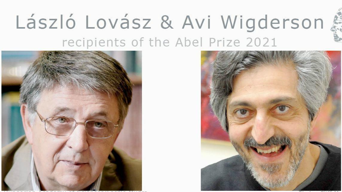 Lázló Lovász et Avi Wigderson remportent le prix Abel 2021 - CGTN
