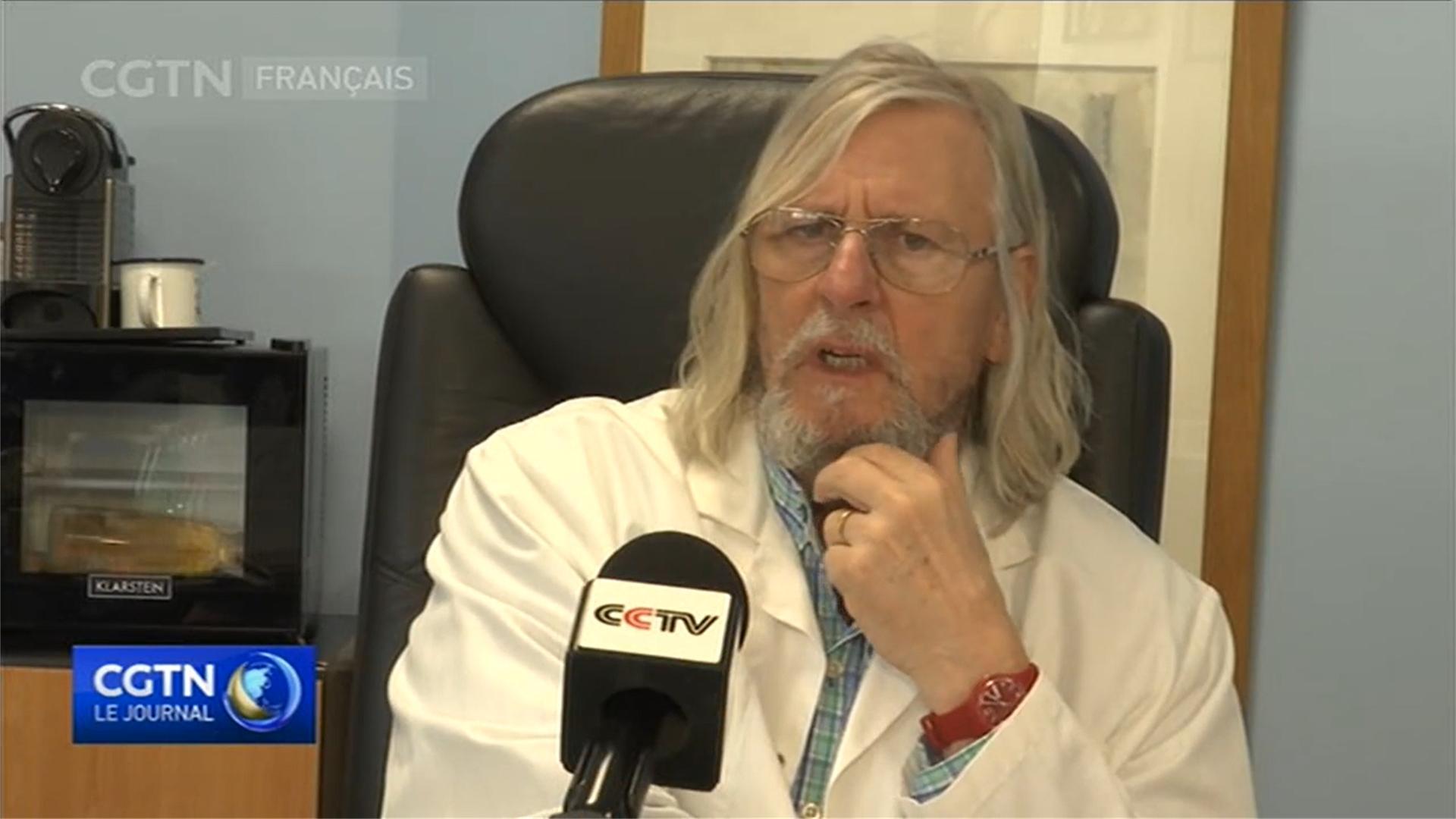 Interview exclusive du professeur Didier Raoult - CGTN