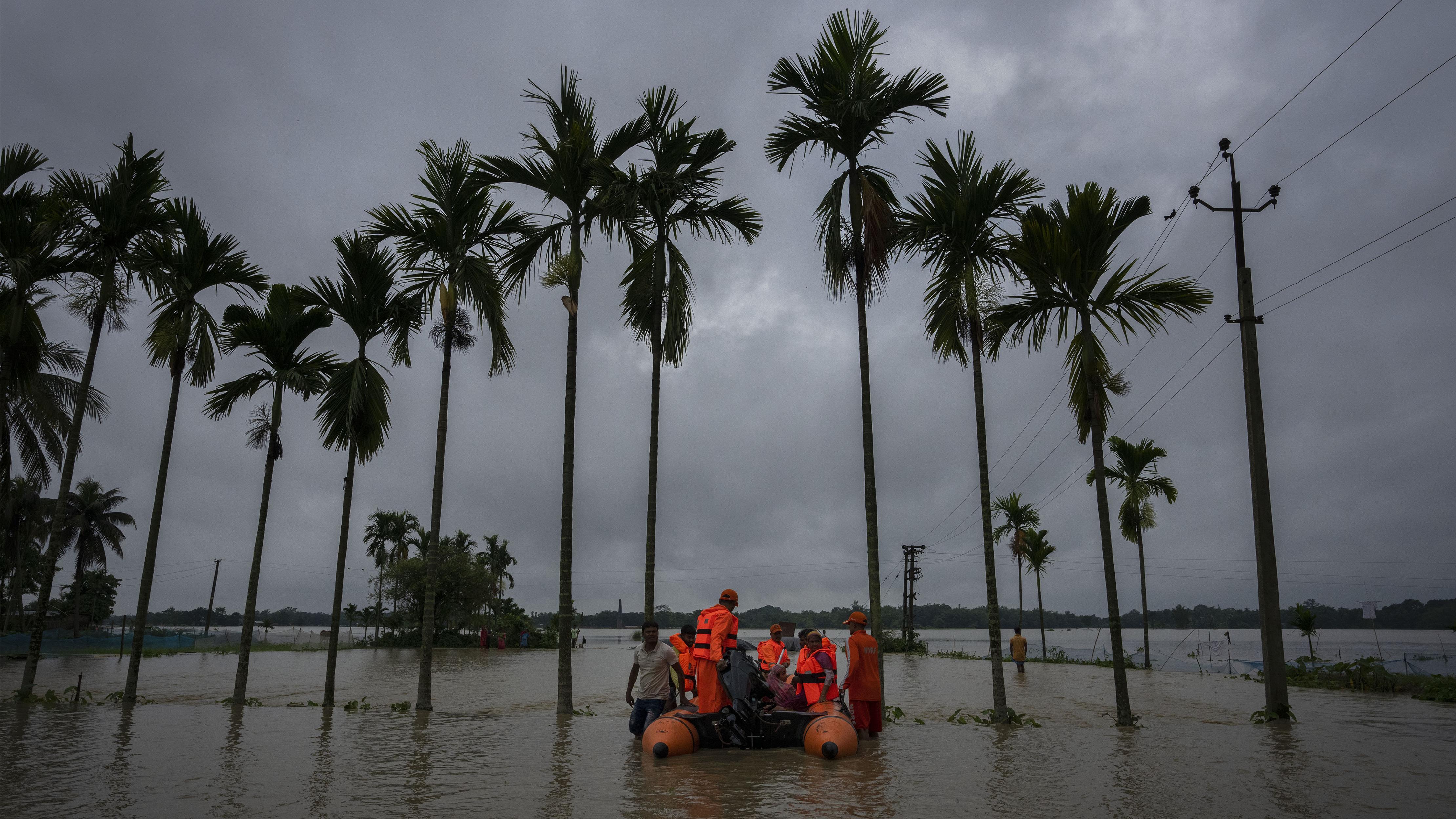 La mousson affecte la moitié de l'Inde faisant des millions de sans ...