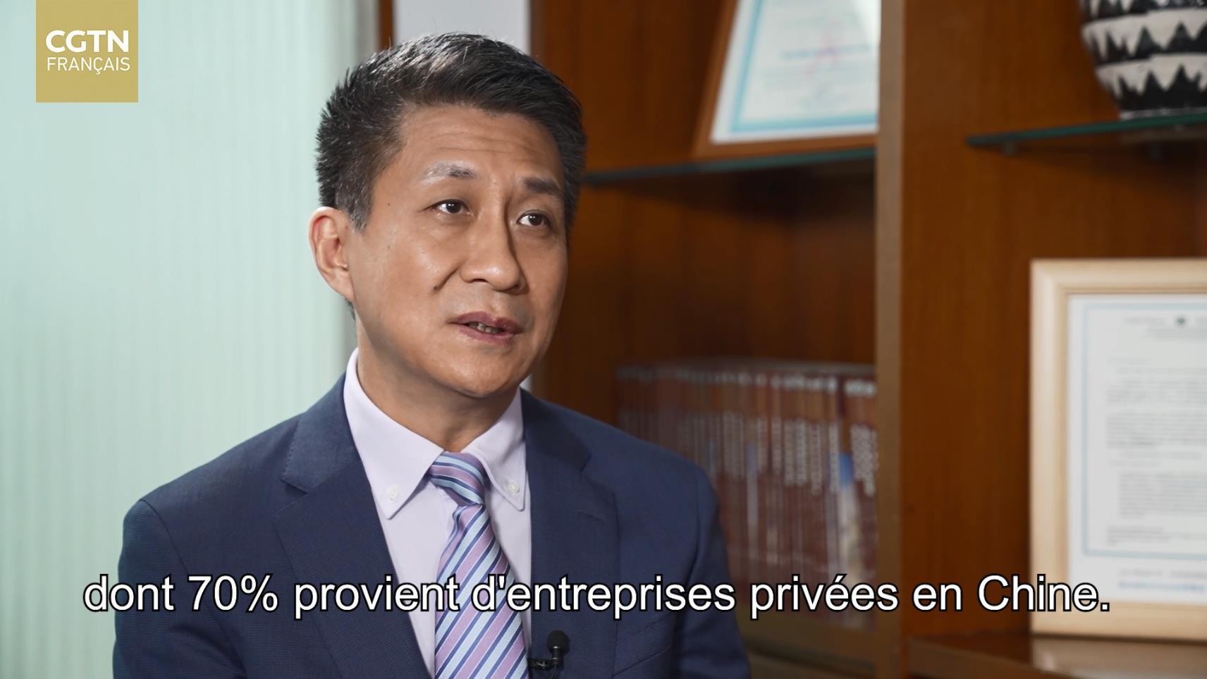 Interview du M.Wang Xiaoyong, vice-président et secrétaire général de la Chambre de commerce ...