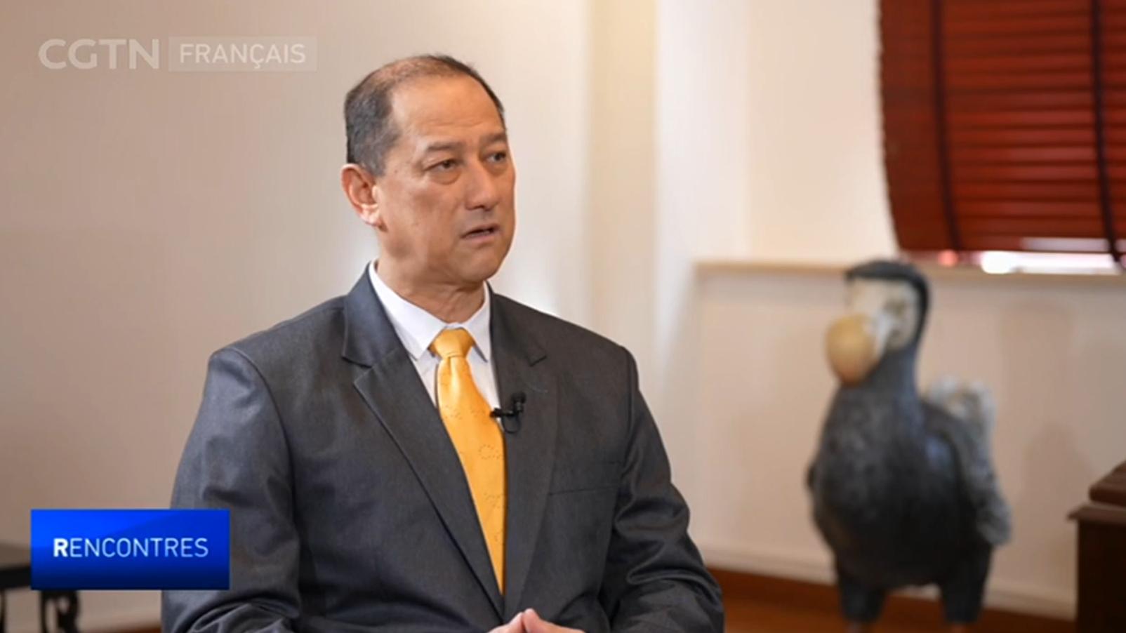 Interview exclusive de l'Ambassadeur de Maurice en Chine - CGTN